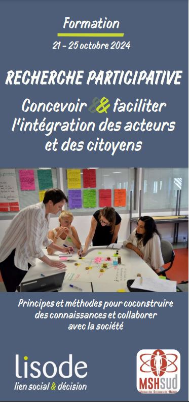 Formation recherche participative: concevoir & faciliter l'intégration ...